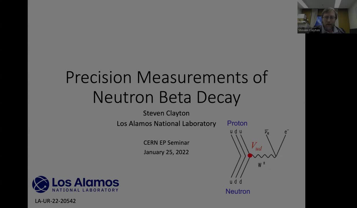 Precision measurements of neutron beta decay - CERN Document Server