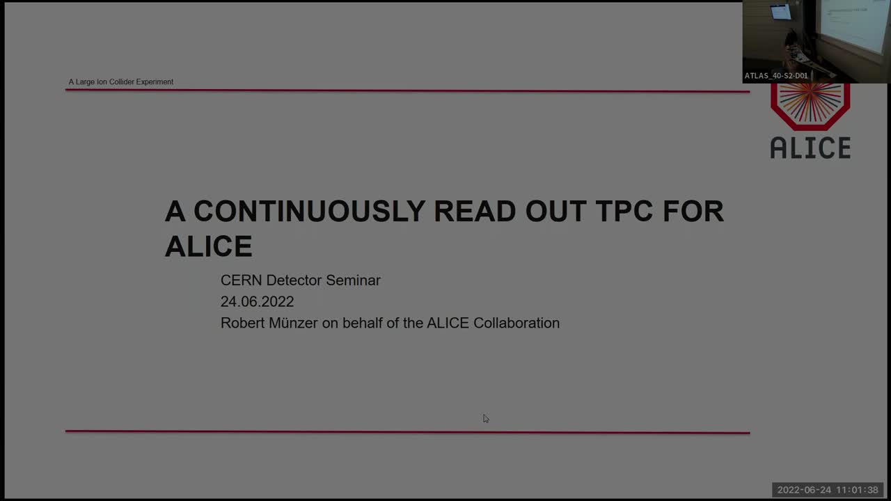 Continuous data taking with the upgraded ALICE GEM-TPC - CERN Document ...
