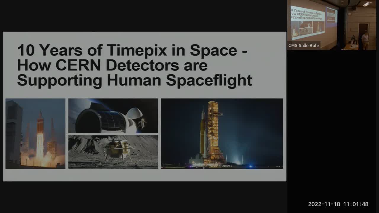 10 Years of Timepix in Space – How CERN Detectors are supporting Human Spaceflight - CERN ...