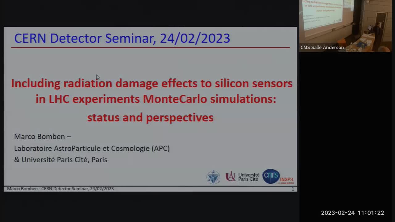 Including radiation damage effects to silicon sensors in LHC experiments MonteCarlo simulations ...