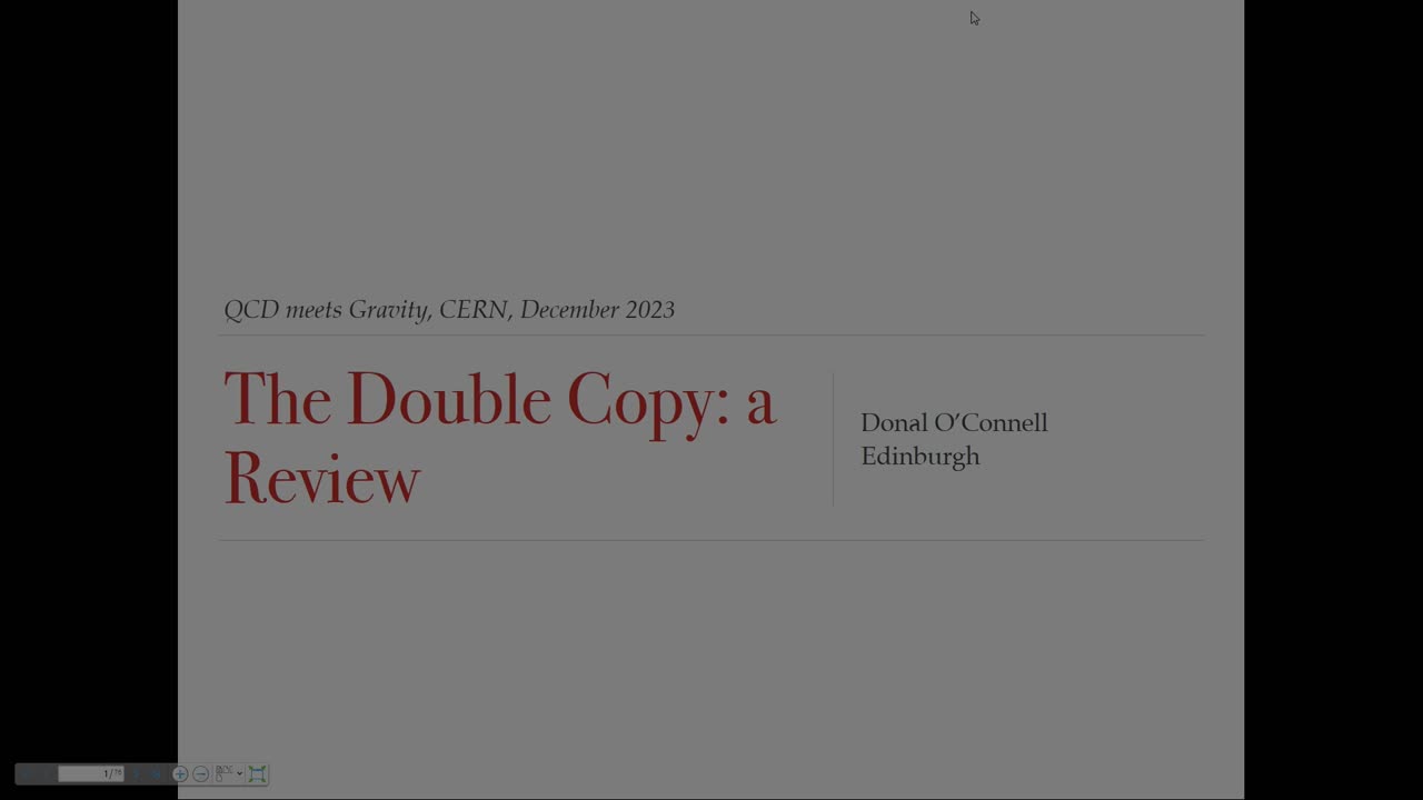 The Double Copy: A Review - CERN Document Server